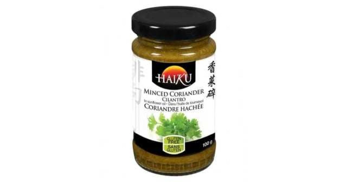 MINCED CORIANDER / CILANTRO | Haiku